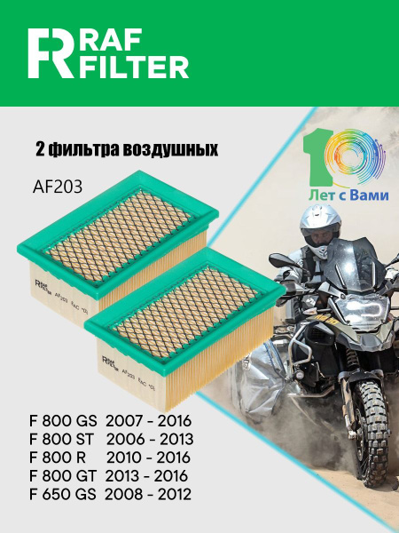 Вопросы и ответы о Фильтр воздушный 2 шт. для мотоцикла BMW F650GS ...
