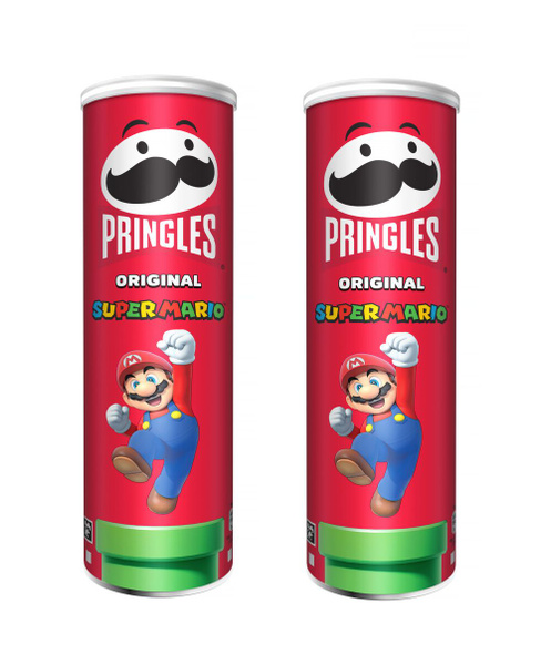 Чипсы картофельные Pringles Super Mario Classic, 2 шт по 165г купить на ...