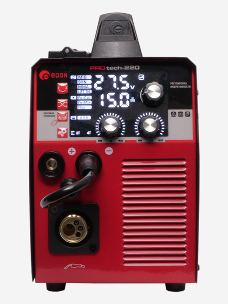 Сварочный полуавтомат с синергетикой Edon PROtech - 220 с газом / без газа купить на OZON по ...