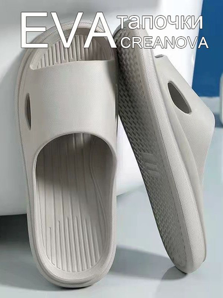 Сланцы Женский CREANOVA, размер 40, 41 EVA Легкая модель Без застёжки Китай Лето купить c ...