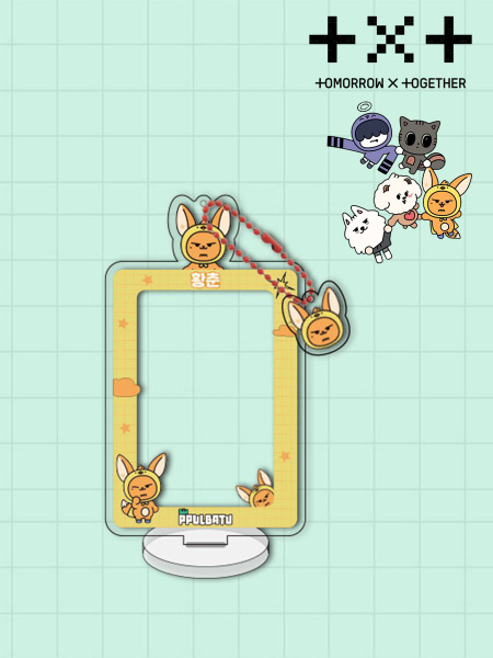 Акриловая фоторамка, стенд для фото, карточки кпоп группы TXT, Ppulbatu ...