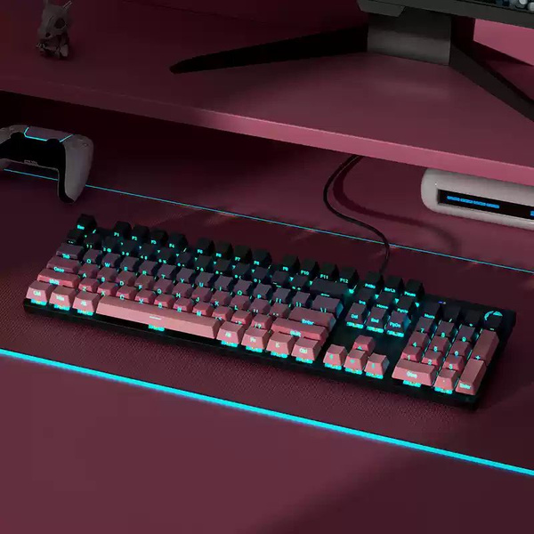 HP Клавиатура GK400, Английская раскладка, черный, розовый купить на ...