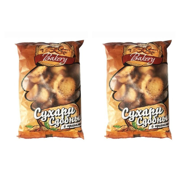Fine Bakery Сухари сдобные, с орехом, 200 гр, 2 уп купить на OZON по низкой цене (1913006730)