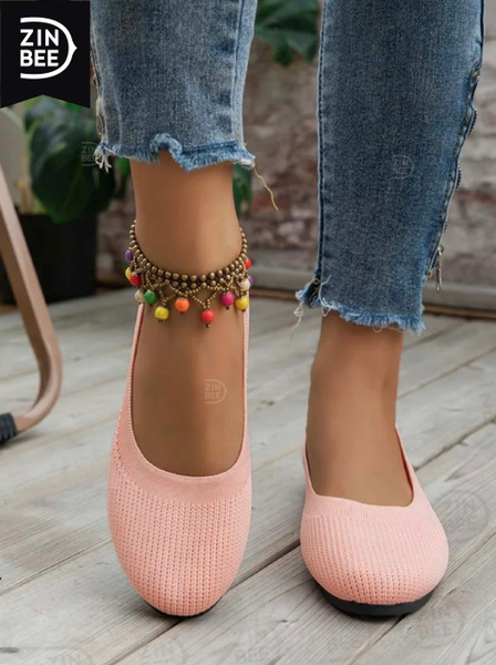 Лоферы Женский ZinBee розовый, размер 35 купить c доставкой на OZON по низкой цене (1920962166)