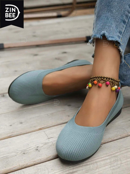 Лоферы Женский ZinBee синий, размер 42 купить c доставкой на OZON по низкой цене (1920915277)