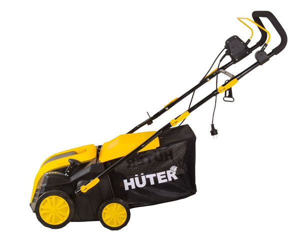 Электрический скарификатор-аэратор ESA-2000 Huter (2000 Вт, 2000 об/мин, травосборник 55 л ...