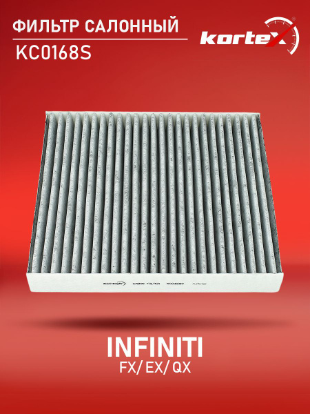 Фильтр салонный для INFINITI FX / EX / QX 10- (угольный) купить на OZON по низкой цене (1999434454)