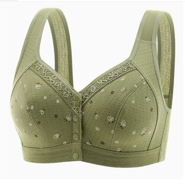 Бюстгальтер Женский CHAOPAI бралетт, размер 110B зеленый Спандекс Повседневный Китай Пряжка ...