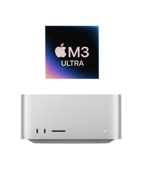 Apple Мини-ПК Mac Studio M3 Ultra (Apple M3 Ultra, RAM 256 ГБ, SSD 2000 ГБ, Apple M3 ...