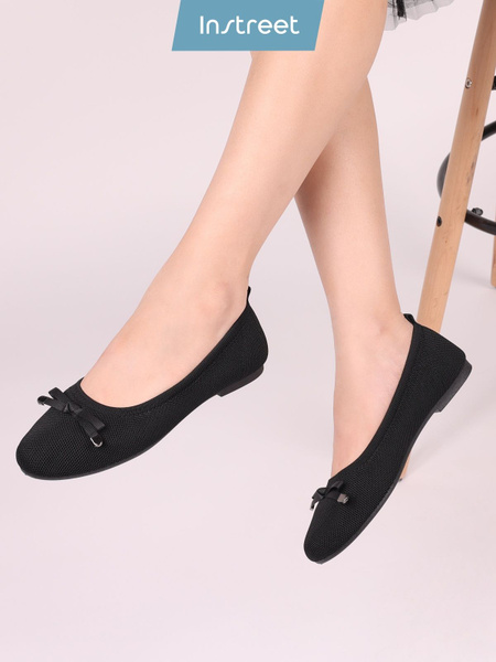 Балетки Женский Instreet Текстиль, размер 37 5 Россия купить c доставкой на OZON по низкой цене ...
