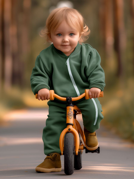 Комбинезон утепленный Девочки, Мальчики Сонный Гномик, размер 74, рост ...