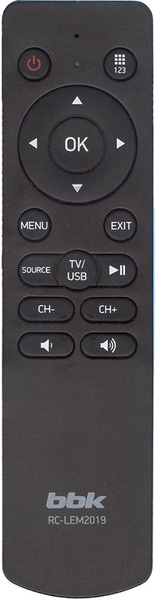 Пульт BBK RC-LEM2019 (с голосовым управлением) купить на OZON по низкой цене (1984467543)