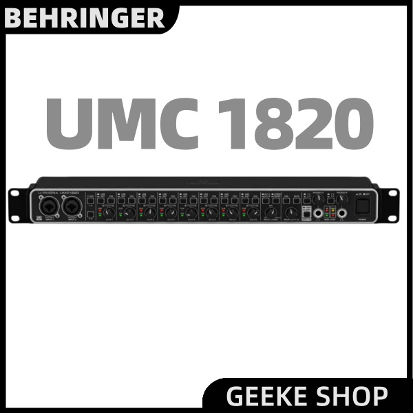 MIDI интерфейс Behringer UMC1820 купить на OZON по низкой цене (2131211711)
