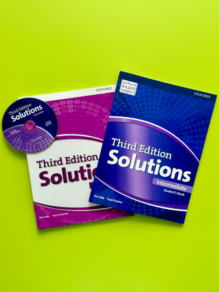 Комплект Solutions Intermediate (Third Edition): Учебник+Тетрадь+CD | Falla Tim купить на OZON ...