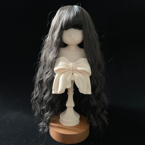 BJD/ парики для куклы с волосами 1/3 1/4 1/6 макияжа cos головные протезы купить на OZON по ...