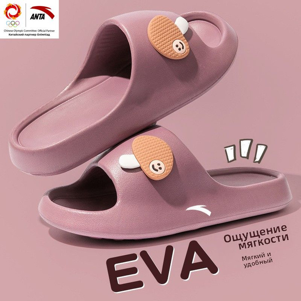 Босоножки Женский Anta Платформа EVA, размер 38, 39 Круглый нос, Толстая подошва Лето Китай Без ...