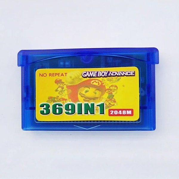 Характеристики Игровой картридж Game boy Advance 369 в 1, коллекция Super Combo Classic, для ...