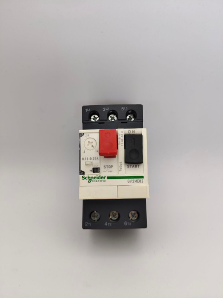 Автоматический выключатель защиты двигателя Schneider Electric TeSys 0. ...