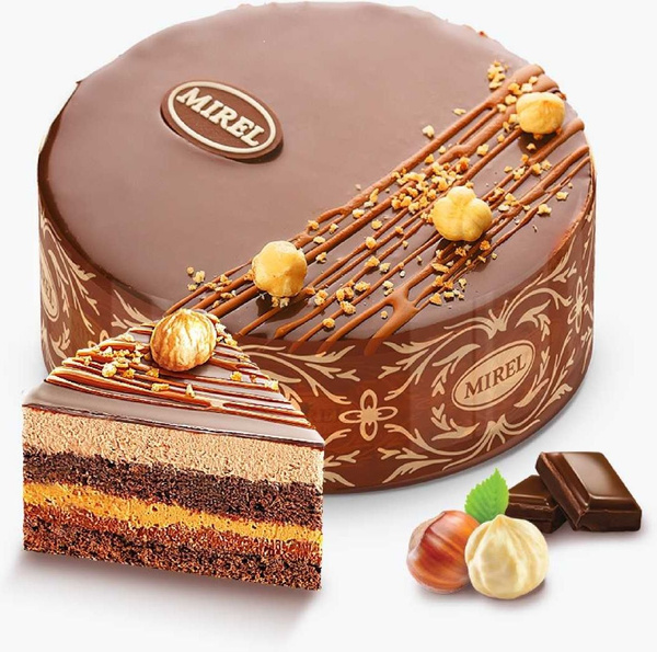 Торт Пралине 550 г, MIREL купить на OZON по низкой цене (2090306826)