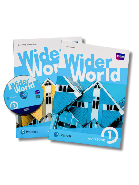 Wider World 1 полный комплект: Учебник - Student's Book + Рабочая ...