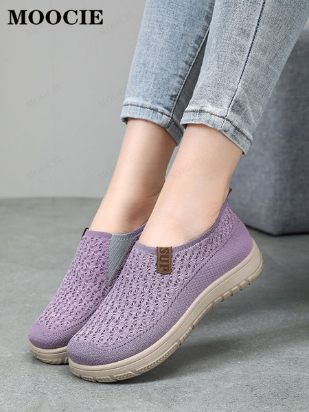 Лоферы Женский MOOCIE фиолетовый, размер 36 Без каблука Китай купить c доставкой на OZON по ...