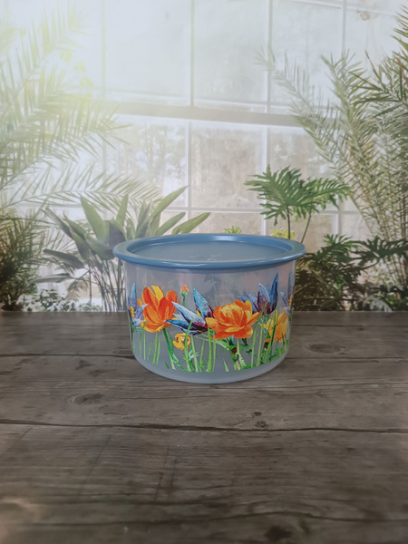 Емкость в одно касание Цветущий сад 950 мл Tupperware купить на OZON по низкой цене (2120949158)