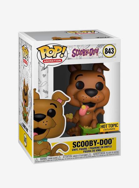 Фигурка Funko Pop! Scooby with Scooby Snacks (Стикер Hot Topic (Фанко ...