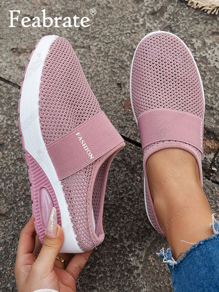 Сабо Женский Feabrate Текстиль R (средняя), размер 40 Закрытый нос, Круглый нос Клиновидный ...