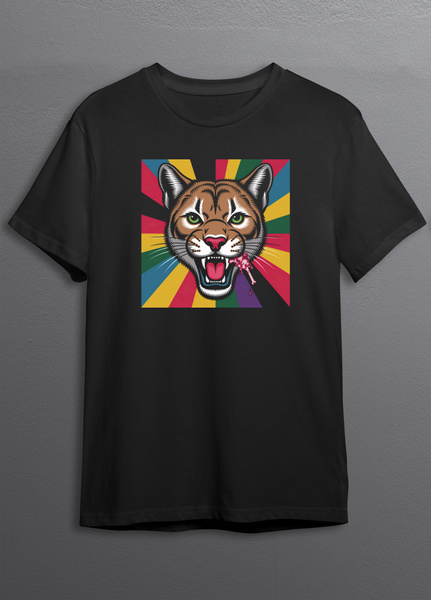 Футболка Мужской, Женский CHAOPAI черный Короткий, размер 50, 52 Хлопок Разноцветный свободный ...