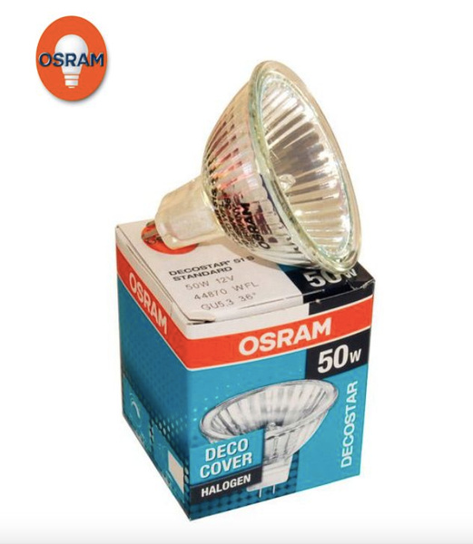 Лампочка OSRAM Decostar 51s 44870 wfl 50w, 12v, GU5.3 Теплый белый свет ...