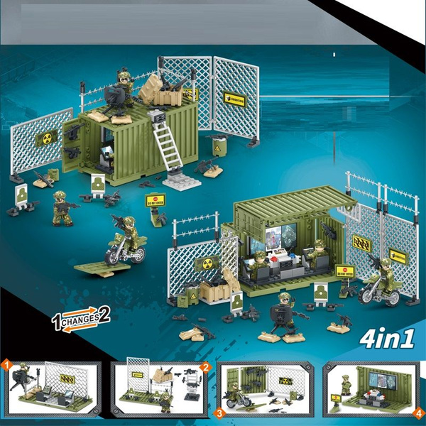 Набор Конструктор минифигурки Military War Models/The Thunder Operation ...