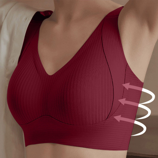 Топ-бюстье Женский Aueoeo, размер 54 бордовый меланж Нейлон Повседневный Китай Застежка BOA ...