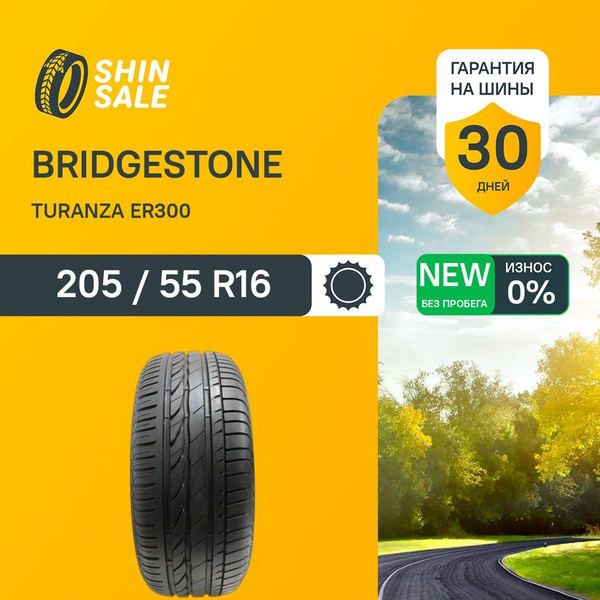 Bridgestone Turanza ER300 T0152378 Шины летние 205/55 R16 91W NT0152378 (2142951978)