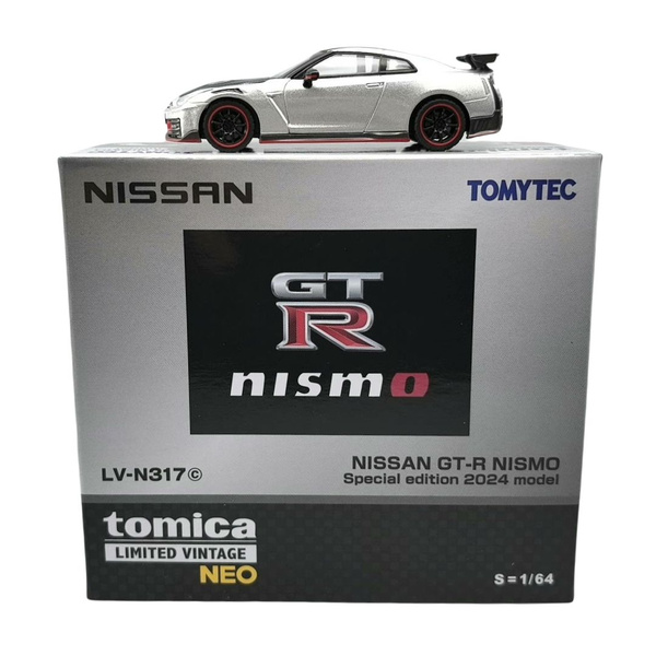 Машинка Tomytec 1/64 Tomica Limited Vintage(TLV) LV-N317c Nissan GT-R R35 Nismo Special Edition ...