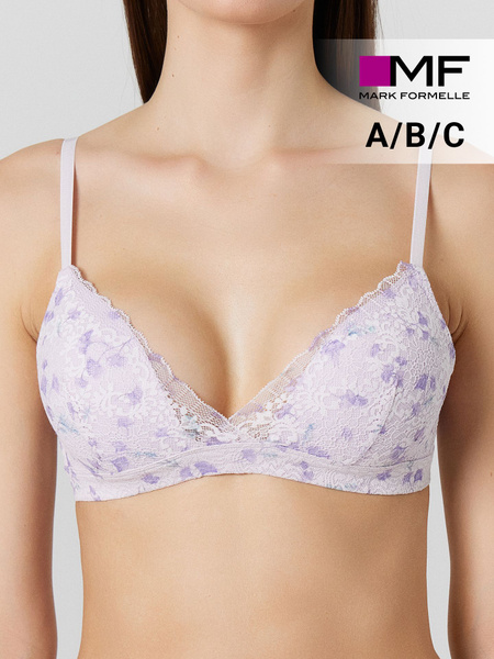 Бюстгальтер Женский Mark Formelle, размер 75B фиолетовый Трикотаж Повседневный Беларусь купить c ...