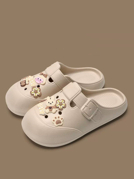 Босоножки Женский SYJWY Без каблука EVA, размер 40, 41 Мягкая стелька R (средняя) Лето Без ...