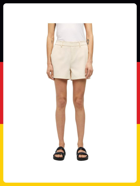 Шорты Женский OBJECT Повседневный кремовый, размер 48 купить c доставкой на OZON по низкой цене ...