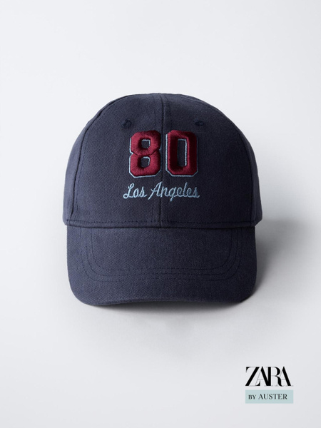 Кепка Zara EMBROIDERED VARSITY CAP купить на OZON по низкой цене ...