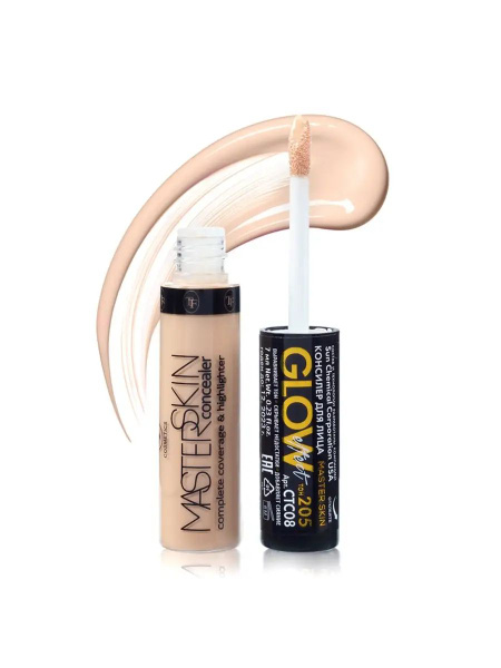 TF Cosmetics для лица Master Skin Concealer Glow effect 205 7 мл купить ...