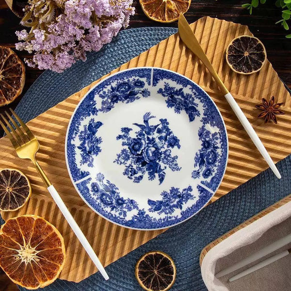 Тарелка десертная DANIKS, Керамика, диаметр 18 см купить c доставкой на OZON по низкой цене ...