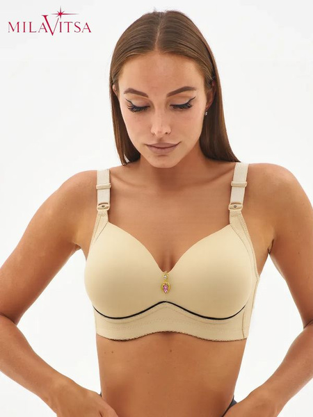 Бюстгальтер Женский Milavitsa, размер 95A, 95B разноцветный купить c доставкой на OZON по низкой ...