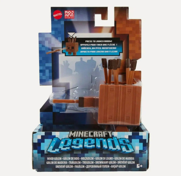 Фигурка Minecraft Legends Wood Golem, GYR82 купить на OZON по низкой ...