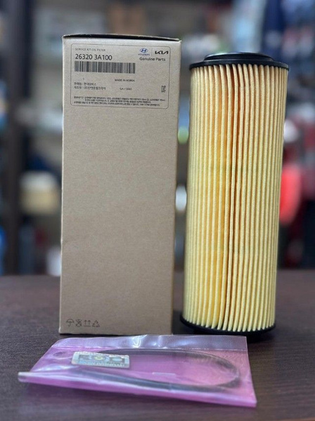 Фильтр масляный для Kia Mohave. Hyundai IX55 HYUNDAI/KIA 26320-3A100 ...