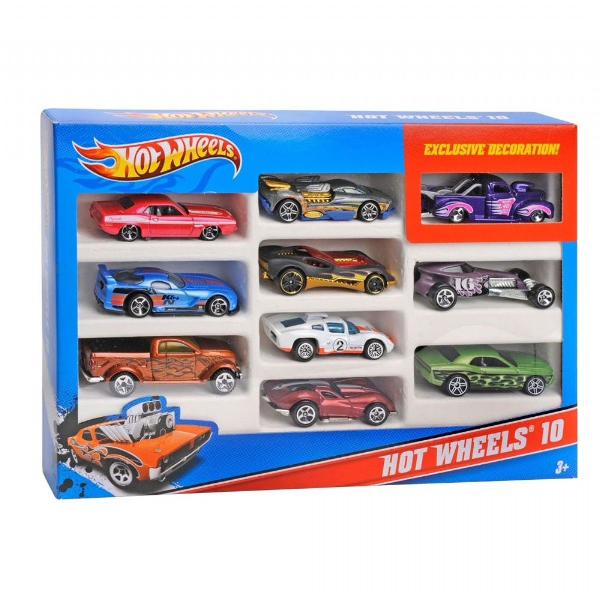 Hot wheels 10 car pack store