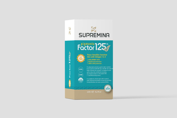 Супремина Пигмента SPF50+ 125 мл солнцезащитный крем, Supremina ...