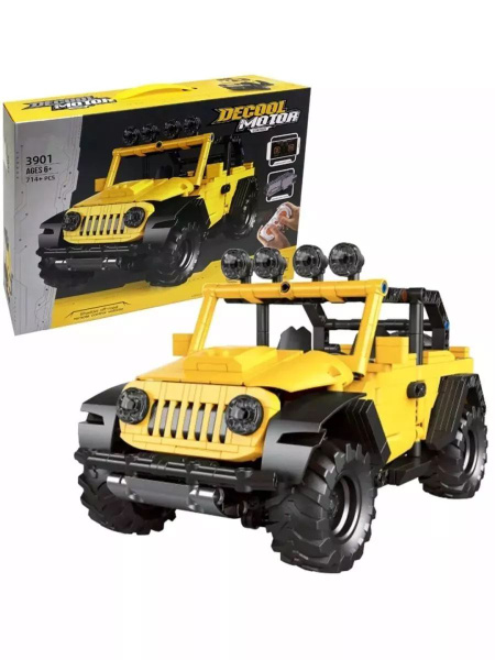Конструктор: DECOOL MOTOR "Техник Джип Вранглер" 714 дет.3901 - купить с доставкой по выгодным ...