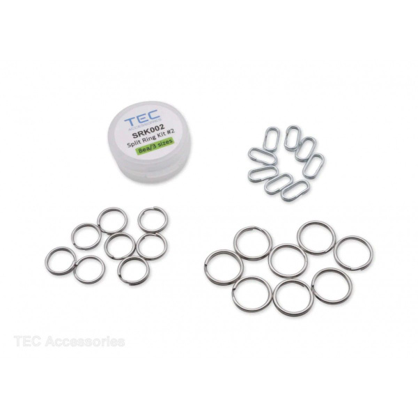 Набор колец для ключей и аксессуаров № 2 TEC Accessories Split Ring Kit - купить с доставкой по ...