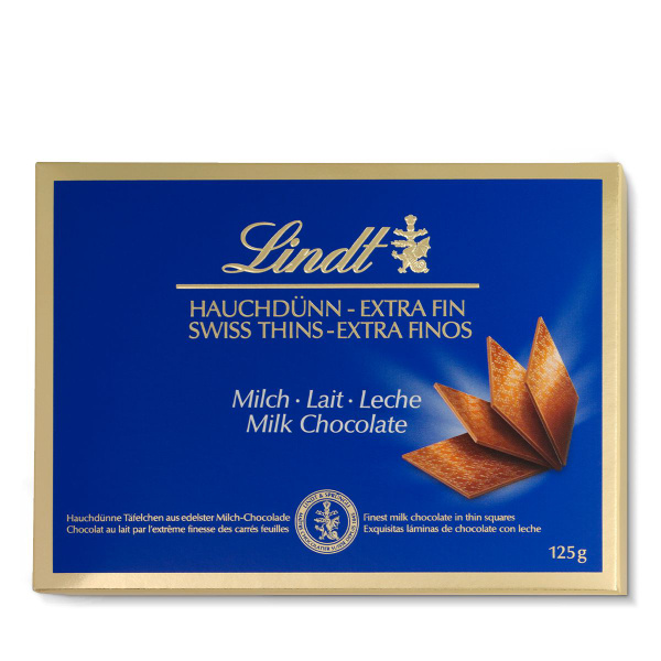 Молочный шоколад Lindt Swiss Thins - Extra Fin 125 гр купить на OZON по ...