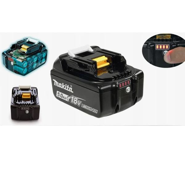 Аккумулятор Makita BL1850B с индикатором зарядка Orig - купить с ...