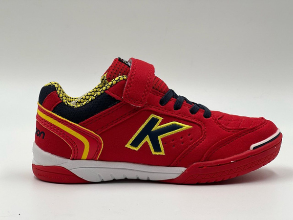 Бутсы для футзала KELME, 25, красный, желтый - купить по выгодной цене ...
